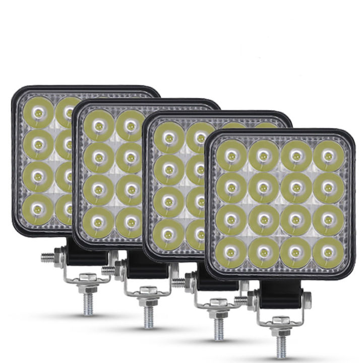 NLpearl 12V 24V LED Light Bar 42W 48W Mini LED Work Light Off Road ...