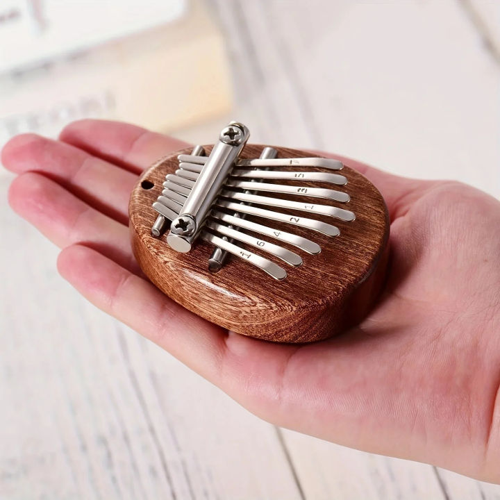Mini Kalimba – 8-Key Thumb Piano, 1 Piece, Water Drop Style, Cute ...