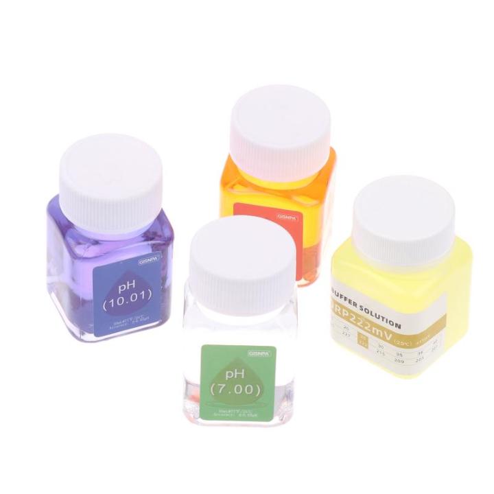 50ML PH Meter Standard Solution Calibration 4.00/7.00/10.01 For ORP ...