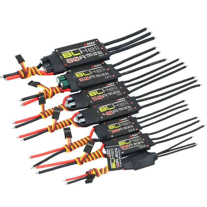 BLHeli ESC 12A / 20A / 30A / 40A /50A/60A/80A two-way Brushless ESC for ...