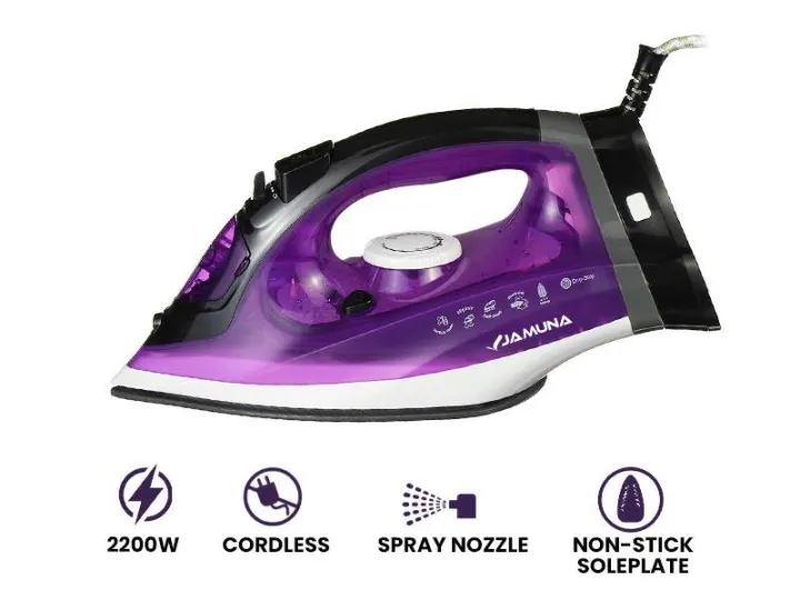 HEAVY DUTY CORDLESS AND CORDED MULTIFUNCTION STEAM IRON | Daraz.com.bd