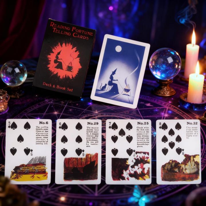 Reading Fortune Telling Cards 54pcs Fortune Telling Card Game Fate ...