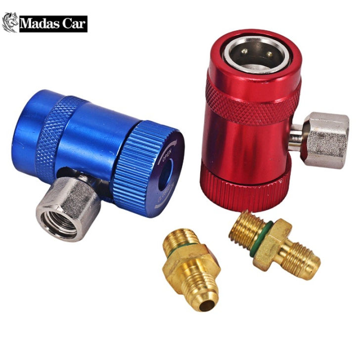 New Refrigerant Manual Quick Coupler High and Low M12*1.5,R134a Air ...