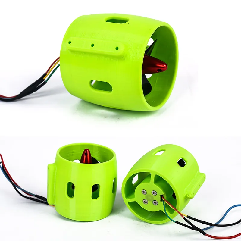 DC 12V-24V 20A Underwater Jet Boat 4 Blade CW CCW Thruster Engine for ...