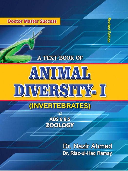 A Text book of Animal Diversity 1 Invertebrates for ADS BS Zoology by ...