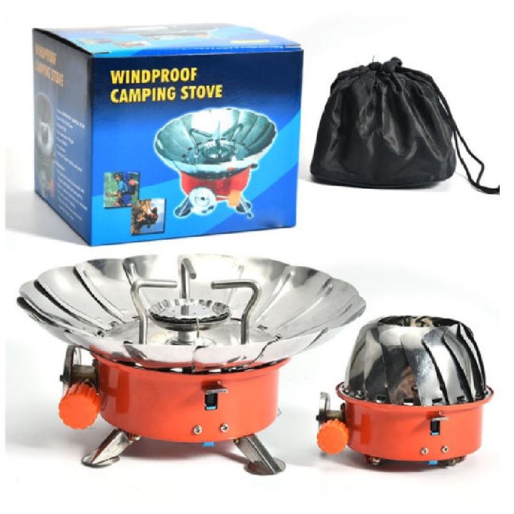 Windproof Outdoor Gas Stove Portable Folding Camping Stove Cassette ...