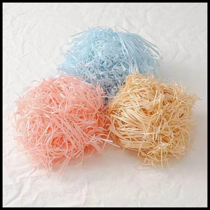 20g Colorful Shredded Crinkle Lafite Paper Raffia Filler DIY Wedding ...