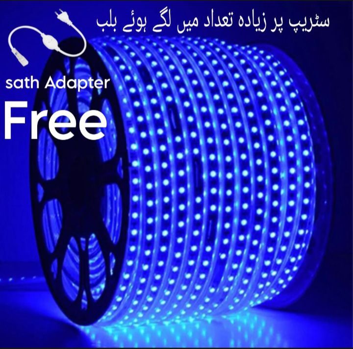 BLUE LED Rope Ceiling Strip Room Decoration LIGHT, Flexible,Easy to ...