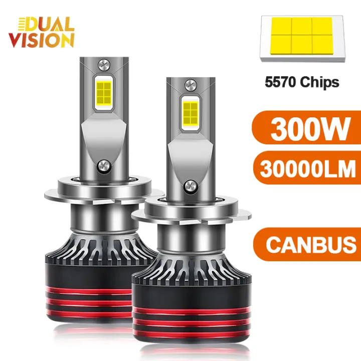 M8 Pro 300W H7 LED CANBUS Bulb H4 H8 H11 H9 H3 H1 9005 HB3 9006 HB4 ...