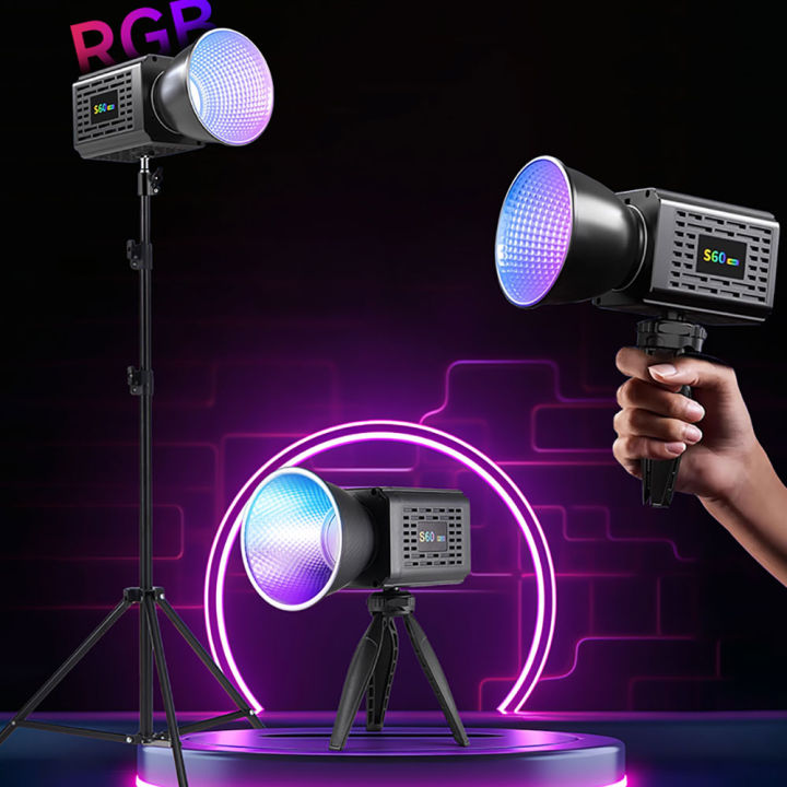 Video Light Outdoor Lights RGB Portable Photography 18600Mah 3200-6500K ...