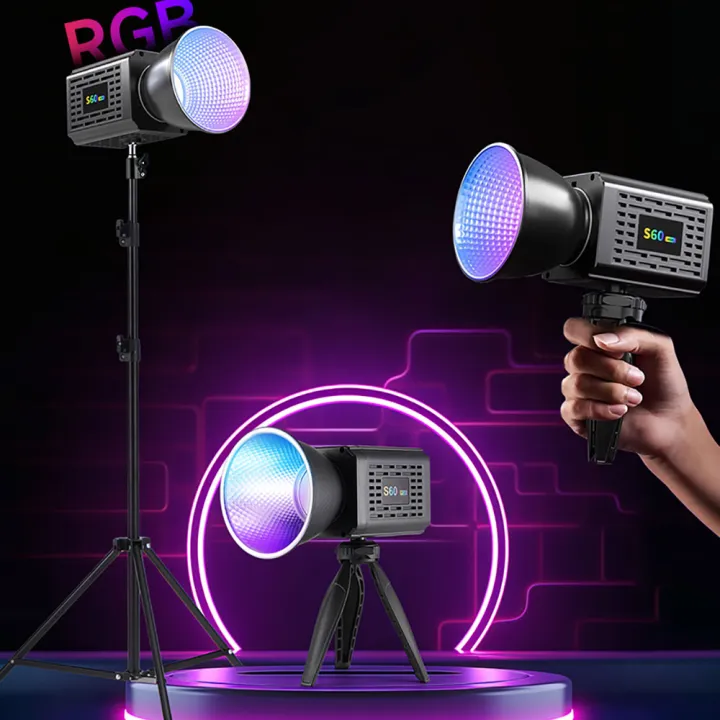 Video Light Outdoor Lights RGB Portable Photography 18600Mah 3200-6500K ...
