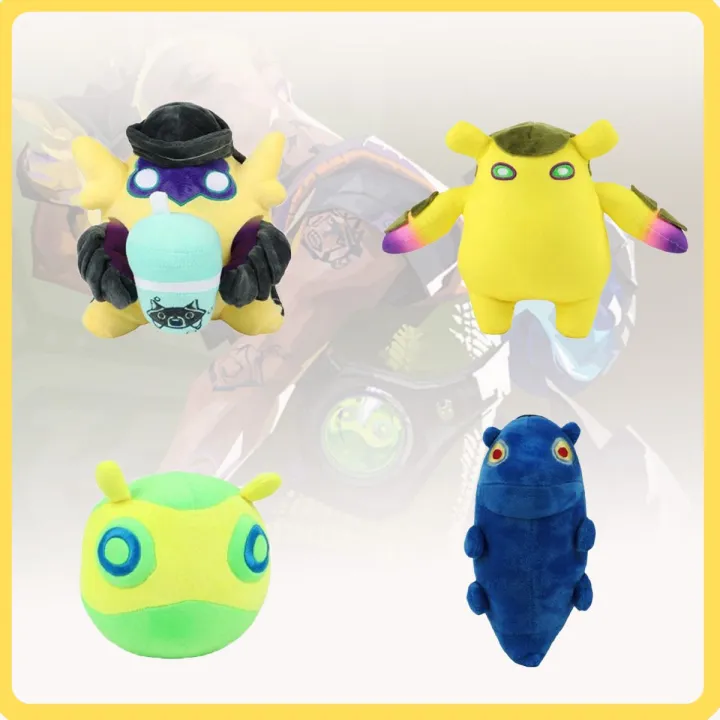 Hot VALORANT Plush Game Figure Gekko Pet Wingman Plush Toys Kawaii ...