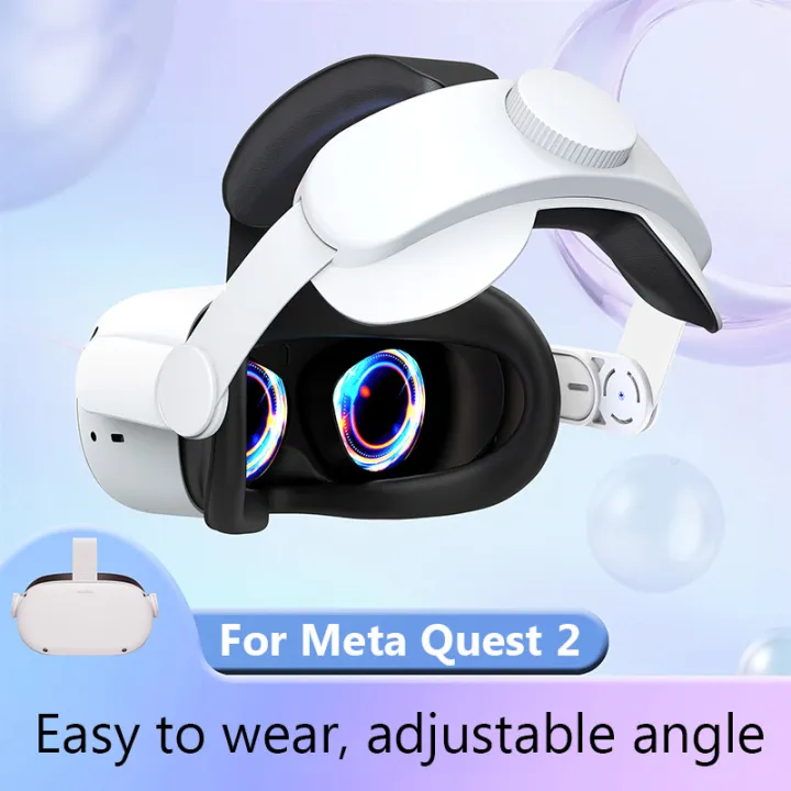 Compatible with Oculus Quest 2 Accessories Adjustable Head Strap ...