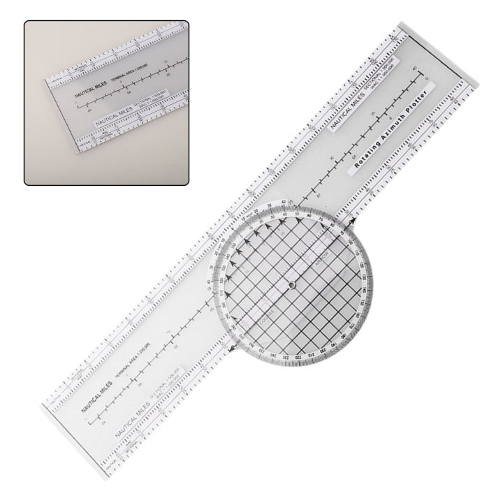 Aerial Plotter Azimuth Rotation Slide Ruler Navigation Engineering ...
