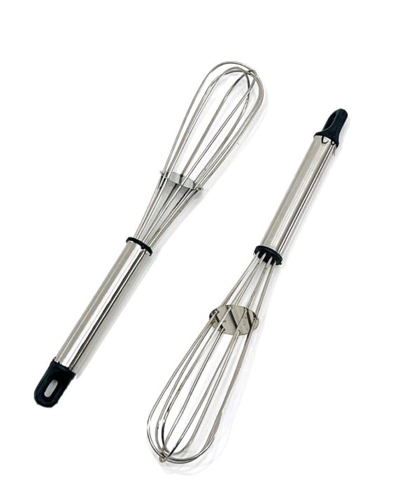 Stainless Steel Egg Beater - 8 Inches, Efficient Handheld Kitchen Tool ...