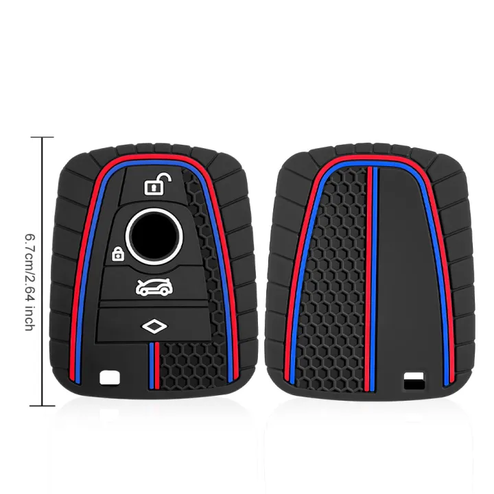 Silicone Car Key Cover Case Shell For BMW I3 I8 Series Key Holder ...