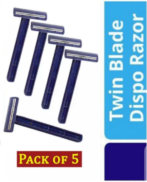 Original Dorco Twin Blade Disposable Body Razor 5 pcs | Daraz.pk