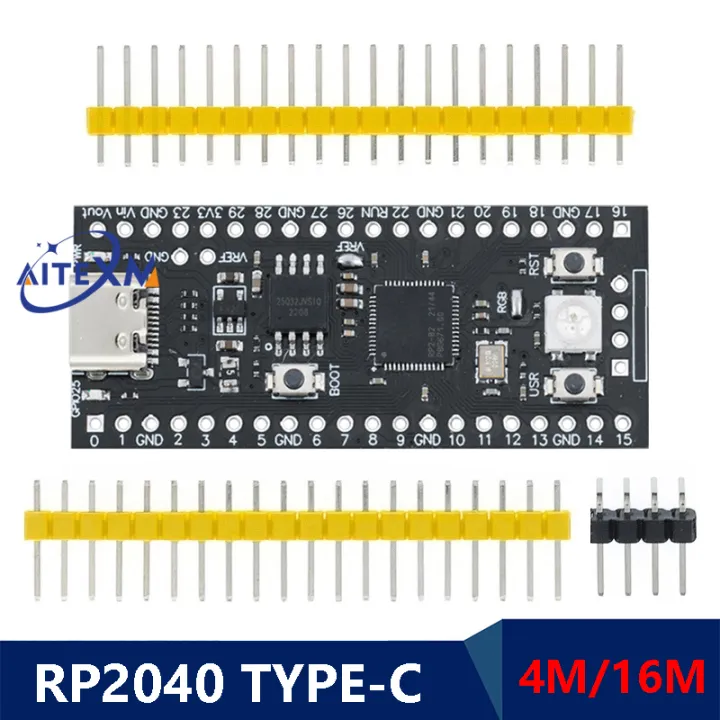 RP2040 Core Board TYPE-C USB-C For Raspberry Core Board 4MB /16MB RP2 ...