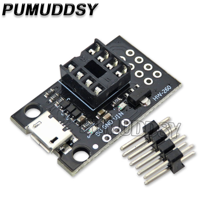 Pluggable ATTINY13A ATTINY Development Board For ATtiny25/ATtiny45 ...