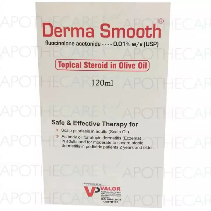 Derma Smooth Oil 120ml( Anti Hairfall , Anti Dandruff ) | Daraz.pk