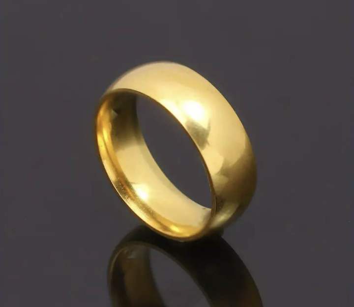 Everyday Wear Gold Panchadhatu Plated Ring For Men | Daraz.com.np