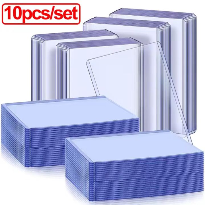 35PT Top Clear Loader Protective Trading Card Holder Hard Plastic Card ...