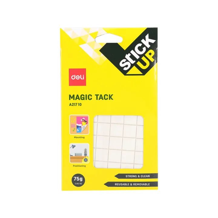 Magic Tack White Adhesive Sticky Tac Removable Squares EA21710 | Daraz.pk