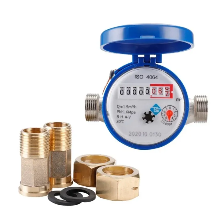 Professional Water Meter Water Meter Flow Measuring Tools with Copper ...