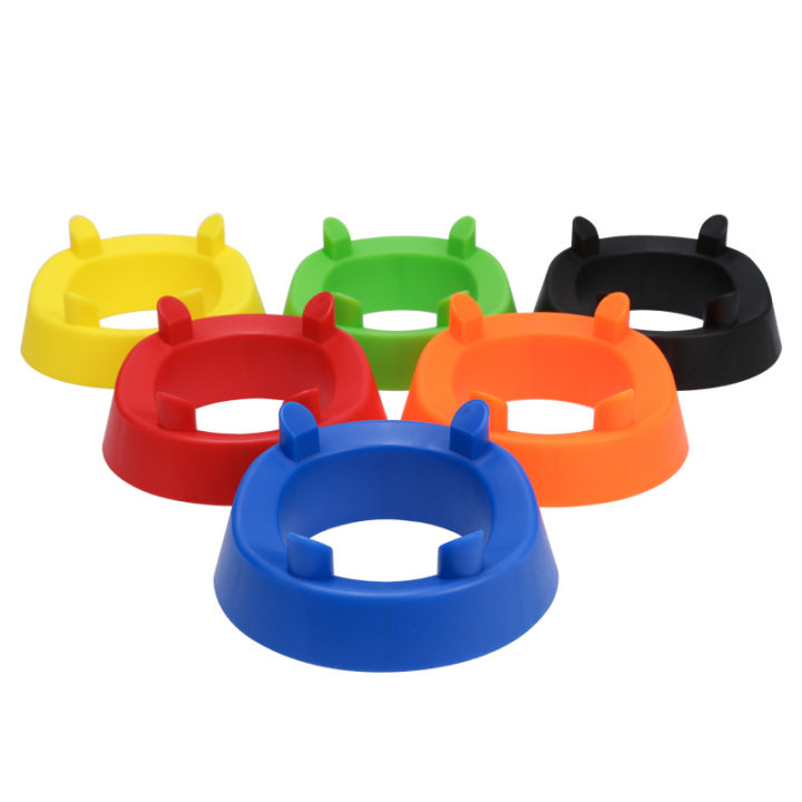 1 Quad-corner ball support base Football basketball support quad-corner base logo disc bracket ...