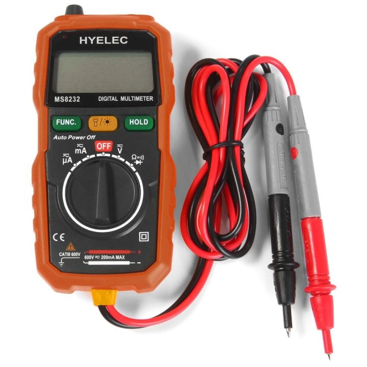 AC & DC v/a, Ohm, diode electric hand tool digital multimeter easy ...