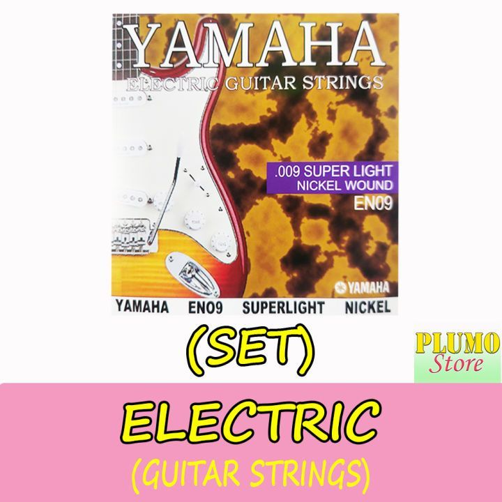 YAMAHA Electric Guitar String Set EN009 Super Light Nickel wound | Daraz.lk