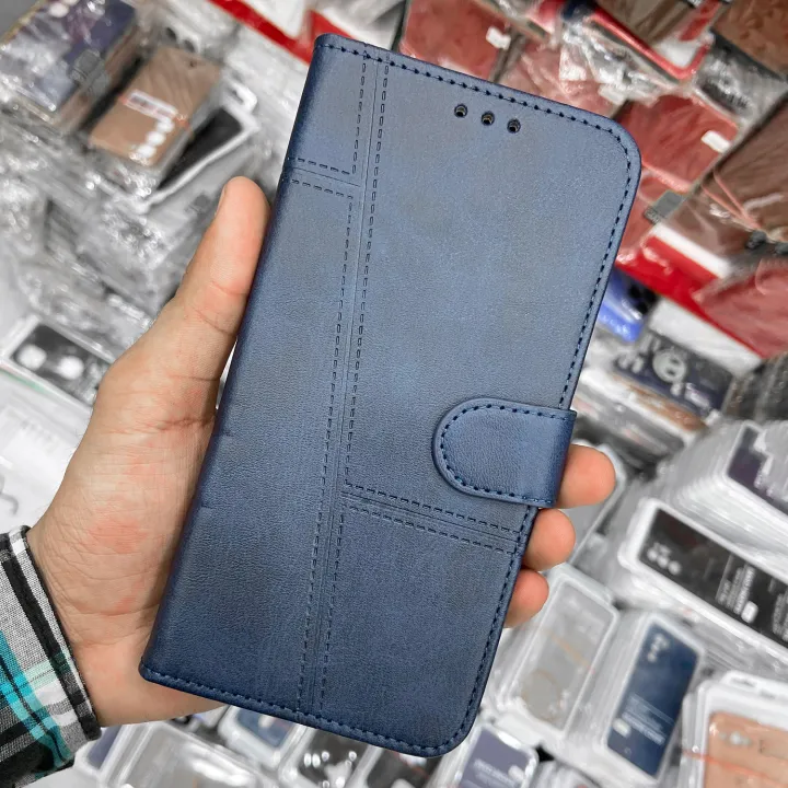 OnePlus 8 Pro Cover - Blue - New High Quality Leather Megantic Flip ...