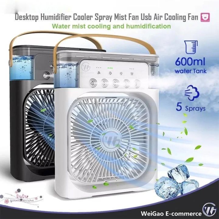Portable Humidifier Air Conditioner Fan Household Hydrocooling Water ...