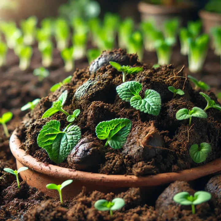 Bhal Mud,Cow Dung And Plants Fertilizer Powder For Plants | Daraz.pk