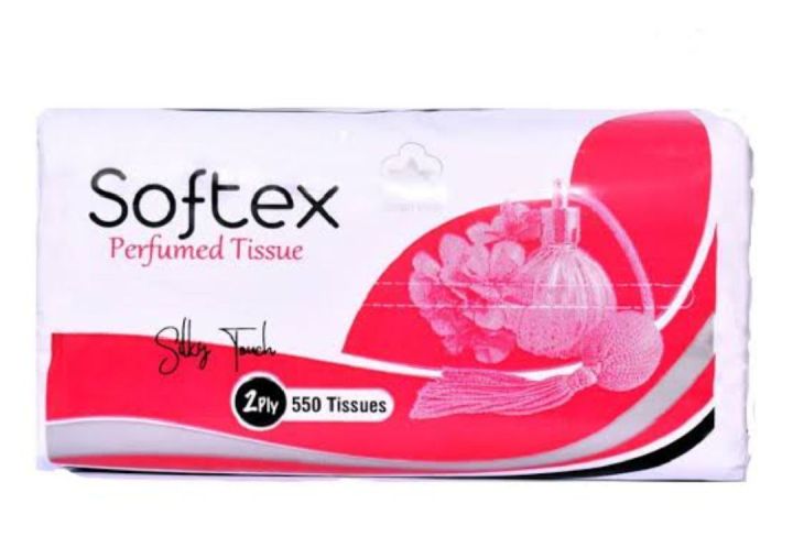 Softex tissue Pack of 3_ 550 perfumed tissues in each pack | Daraz.pk