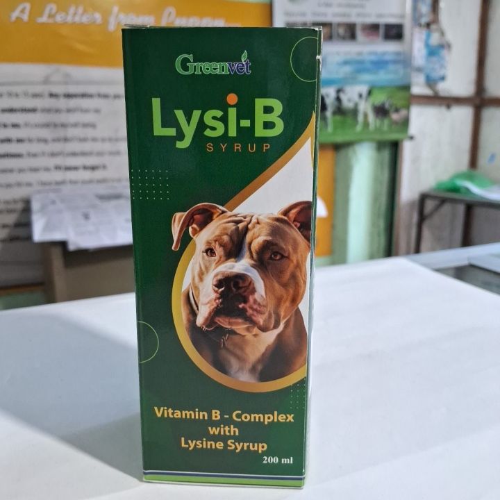 LYSI B B COMPLEX LYSINE SYRUP FOR DOGS | Daraz.lk