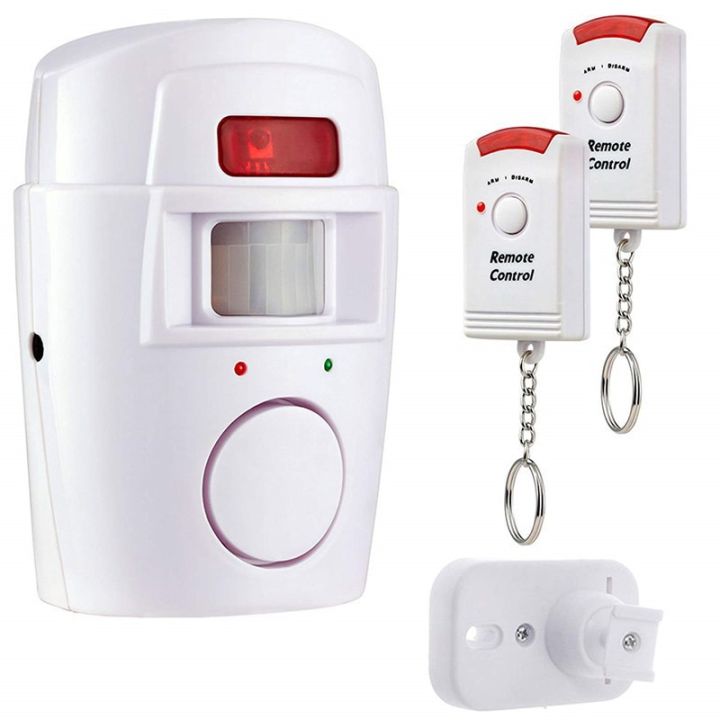 Wireless Motion Sensor Alarm Security Detector Indoor Outdoor Alert ...