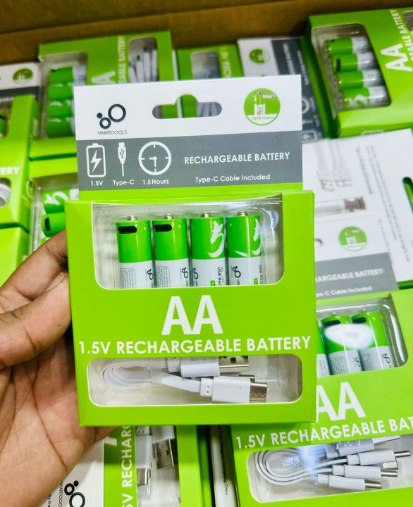 RB40 AA/AAA 1.5V 2600mWh Rechargeable Battery (4 Pcs Set) | Daraz.com.bd