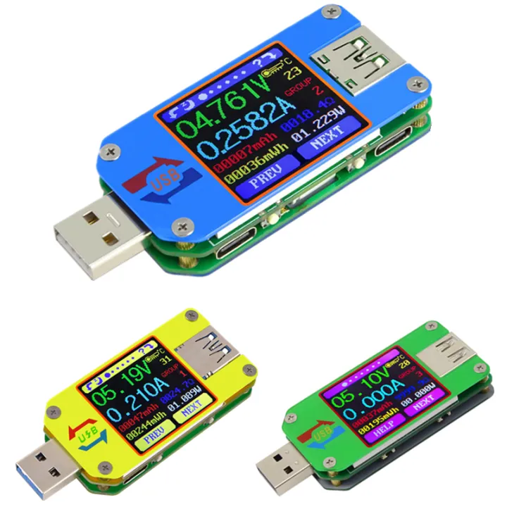 UM34/UM34C UM24/UM24C UM25/UM25C DC Voltmeter Ammeter Voltage Current ...