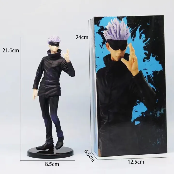22CM Anime Jujutsu Kaisen Satoru Gojo Figure Model Toy Gift Collection ...