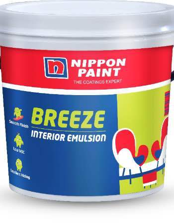 Nippon Breeze Emulsion Paint Brilliant White 1L | Daraz.lk