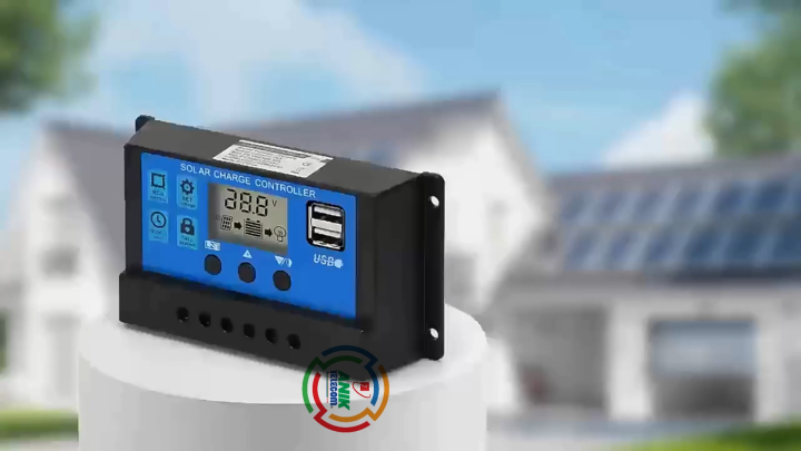 Anik 30A PWM Solar Charge Controller 12V 24V Solar Panel Lcd Display ...