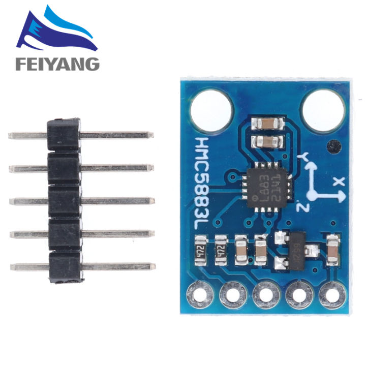 GY-273 3V-5V HMC5883L Triple Axis Compass Magnetometer Sensor Module ...