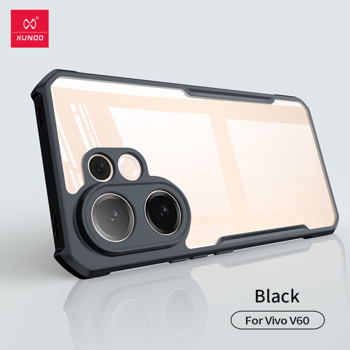 Vivo V60 5G Ipaky Shockproof Hybrid Armor Back Case Full Edge Cover For ...