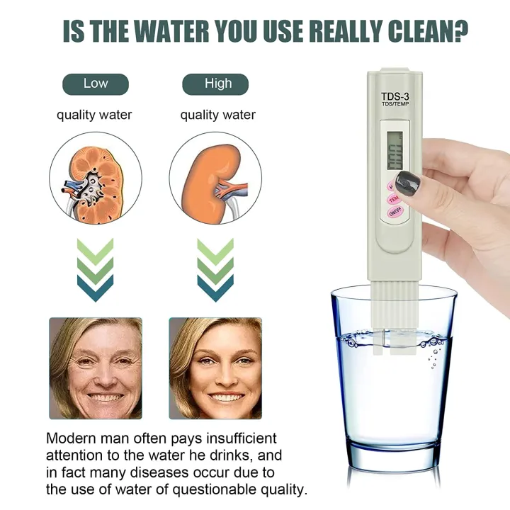 TDS Meter High Accuracy Tds Meter with High Accuracy | Daraz.pk