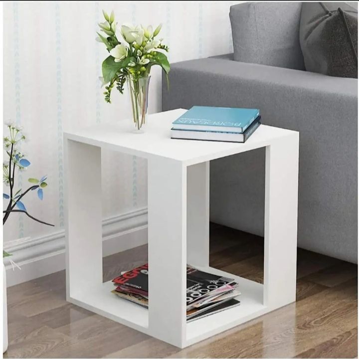 modern Sofa side table bedside table modern square end side table with ...