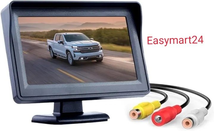 Backup Camera Monitor, Foldable 4.3 Inch LCD TFT Screen for Rear View ...