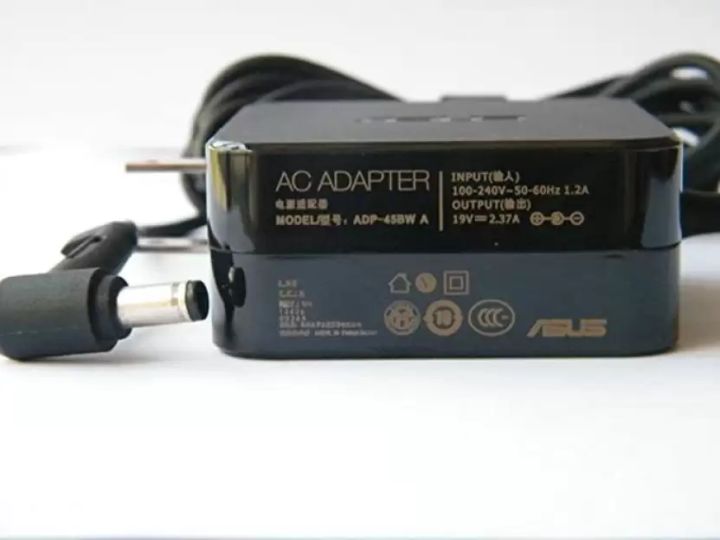 Asus Laptop Adapter Charger 19V 2.37A 45 Watt ADP-45BW | Daraz.com.bd