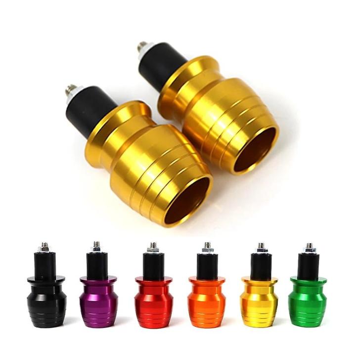 Motorcycle Handle Bar End Weight Handlebar Grips Cap Anti Vibration ...