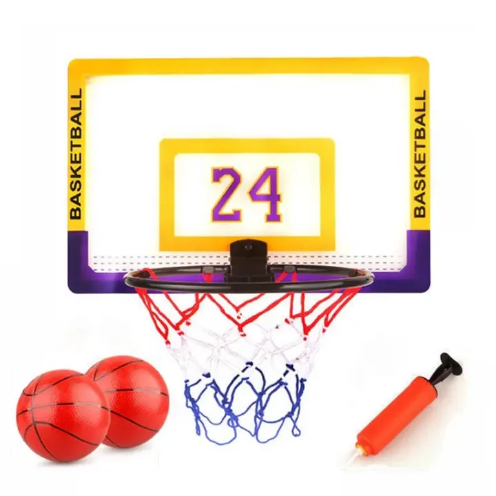 Kids Mini Basketball Set with Ball Pocket Stand – Fun Indoor & Outdoor ...